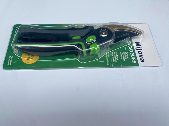 Heavy Duty Garden Secateurs - Stainless Steel Blades - Bypass Pruning ...