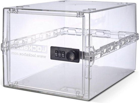 Compacte en hygiënische afsluitbare doos voor voedsel - medicijnen ...