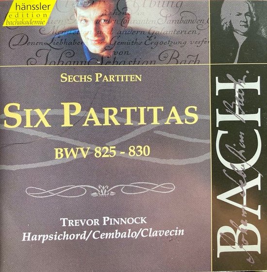 Trevor Pinnock - Six Partitas Bwv 825-830 (2 CD), Trevor Pinnock | Muziek | bol