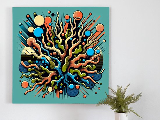 Pop art mos schilderij | Moos-terpiece: Pop Art Inspired Moss Artwork ...