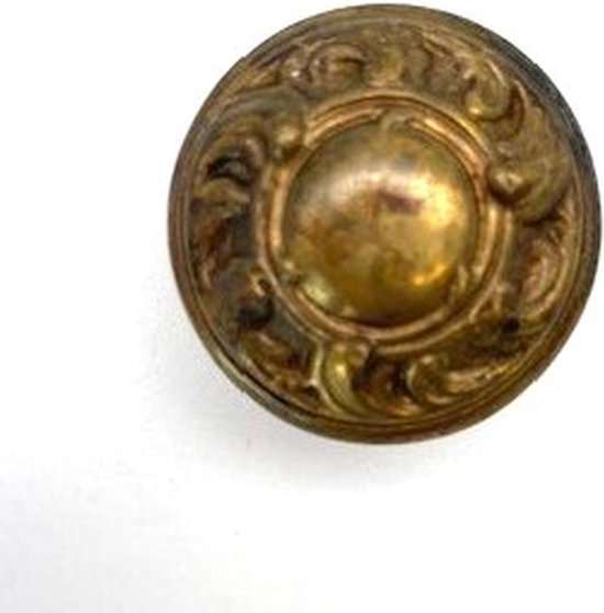 Knop Messing Antiek rond ‘Storm op Zee’ 35mm | bol