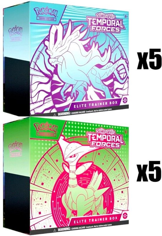 Temporal Forces Pokémon Elite Trainer Box - Case of 10 ETB | bol