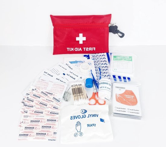 107 stks Mini EHBO-kit - Emergency Survival kit voor Home Travel - Cure ...