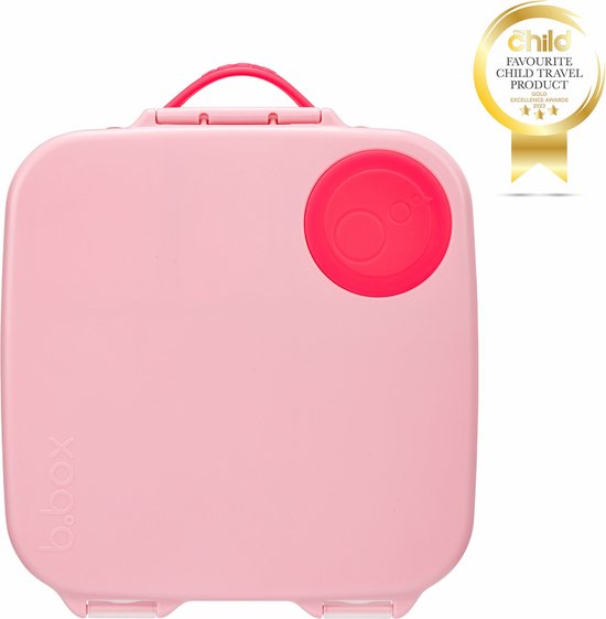 b.box Lunchbox Jumbo Bentobox - 4 vakken, lekvrij, gelkoelelement - 2L ...