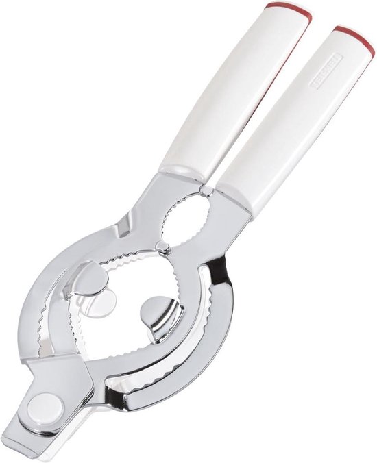 dekselopener voor glazen of flessen - ergonomische handgreep - wit ...