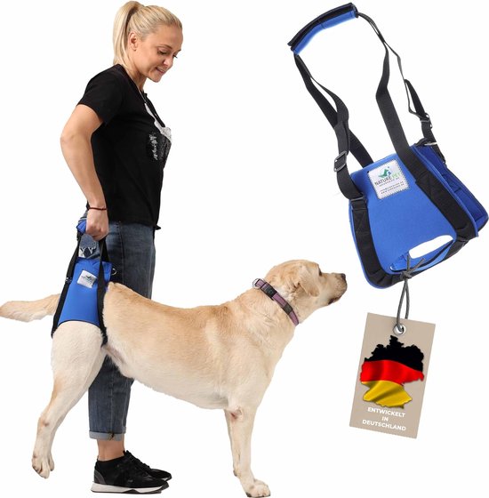 Draaghulp hond achter - Ideaal voor oudere, zieke of geopereerde honden ...