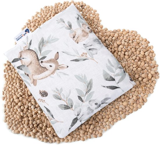 Kersenpitkussen, korrelkussen, groot warmtekussen, 500 g, rechthoekig ...