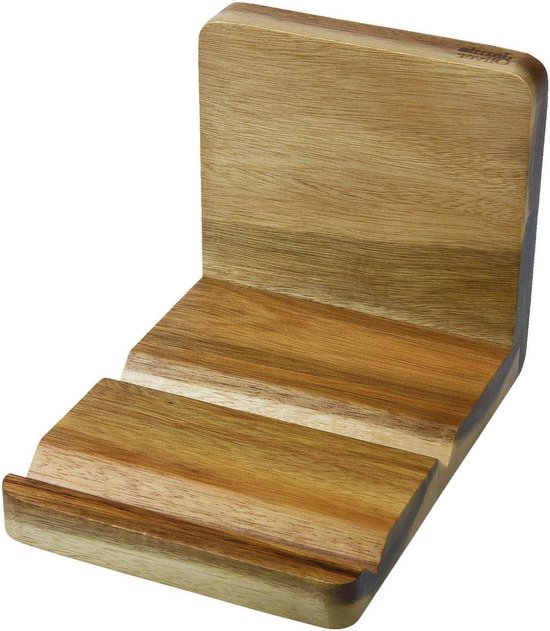 Bakeware Recept Boek en Tablet Houder - Acacia Hout/Natuurlijke ...