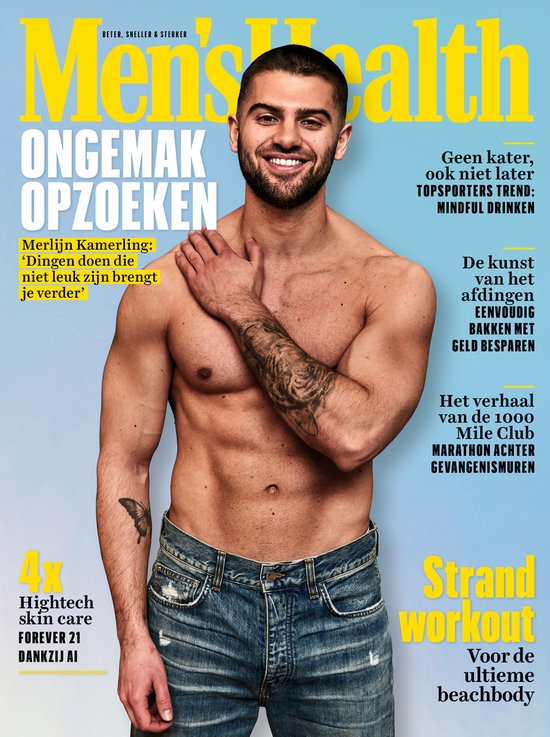 Men's Health editie 7 2024 - tijdschrift - Merlijn Kamerling | bol