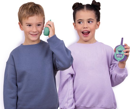 Imc Toys Disney Stitch Walkie Talkie set - 100 meter bereik - Groen ...