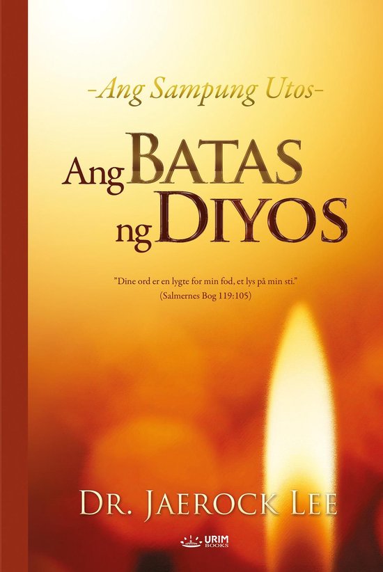 Ang Batas ng Diyos(Tagalog Edition) (ebook), Jaerock Lee ...