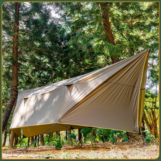 UL Hangmat Tarp - Outdoor Camping Tarp Tent met Wolfden | bol