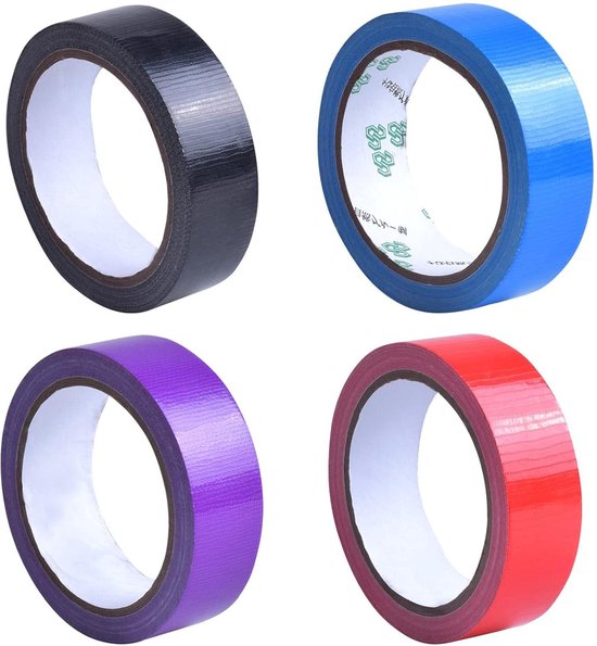 Waterproof Duct Tape - Robust Repair Tape - 4 Rolls - Adhesive Tape ...