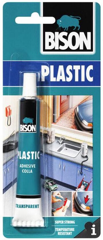 Bison Transparante Plasticlijm - 25ml | bol