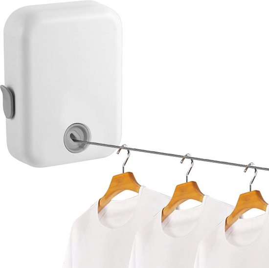Retractable Indoor Clothes Line - Heavy Duty Telescopic Invisible ...