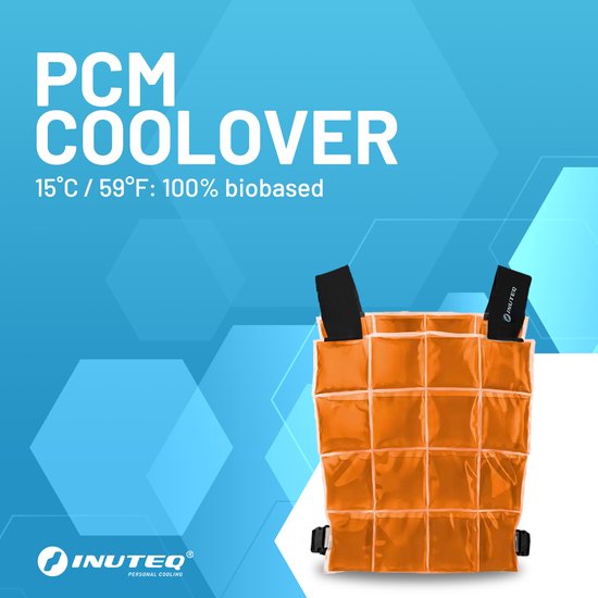 INUTEQ Biobased PCM Coolover - Body Cooling Vest - Constante Koeling ...