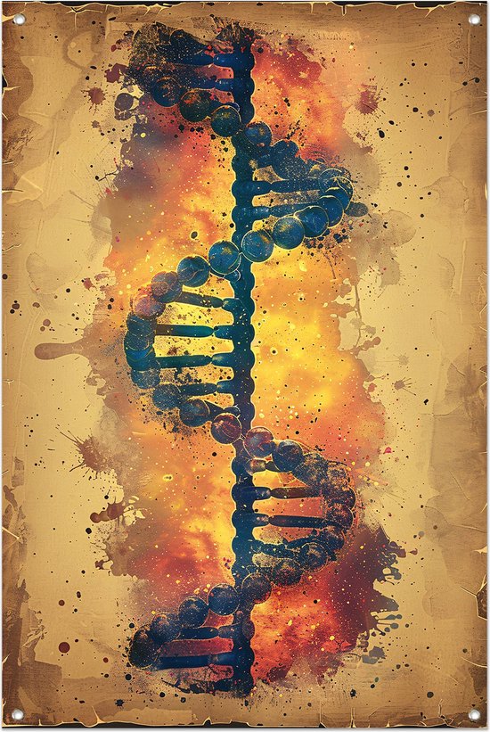 DNA posters - Biologie posters - Tuinposter Vlekken - Buiten poster ...