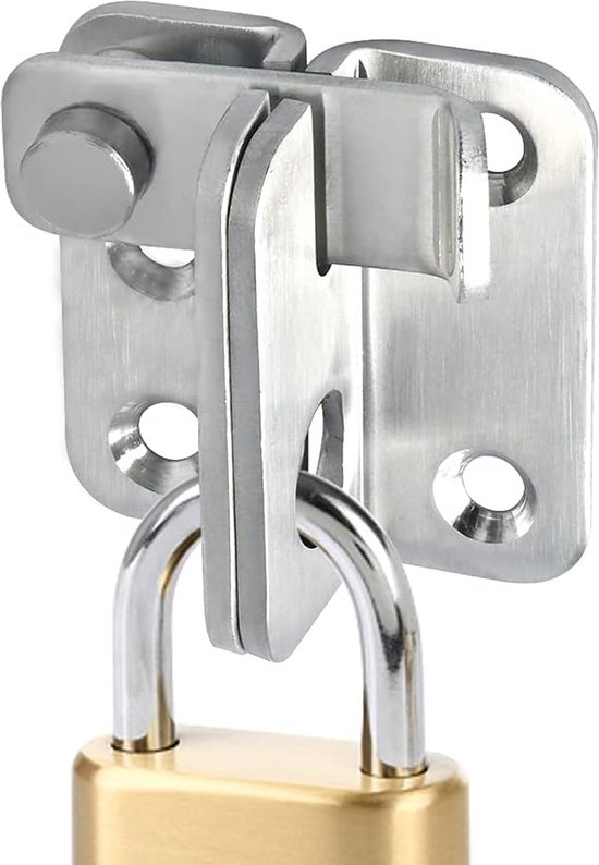 Flip Latch Hasp Roestvrij Staal Deurslot Klein Slot met Gat Voor ...