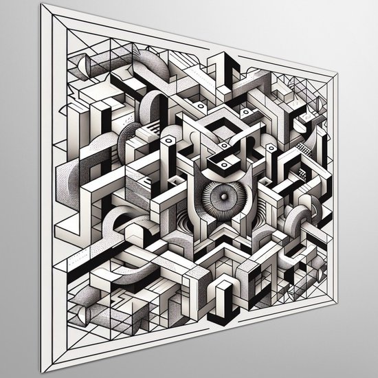Modern escher schilderij | Hedendaagse illusies: een eigentijdse ...
