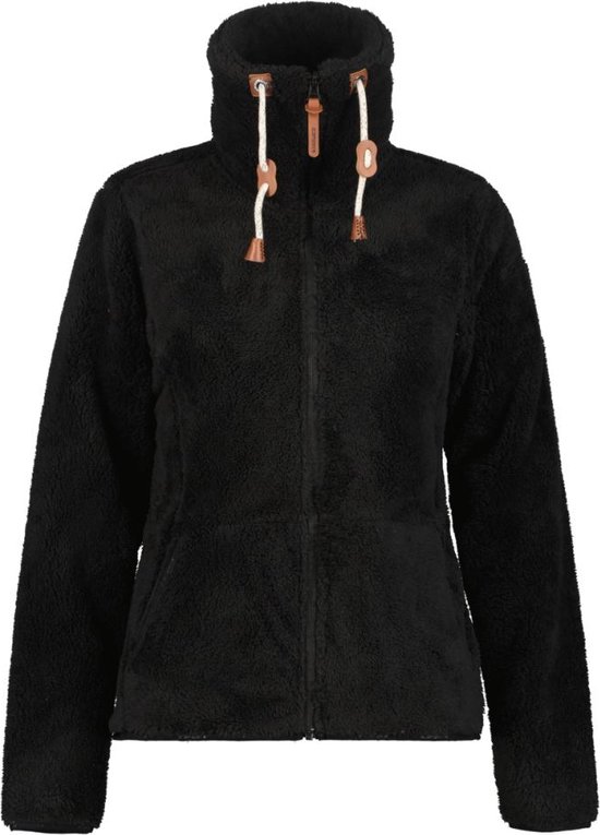 ICEPEAK COLONY Teddy Vest Dames-Black-S | bol