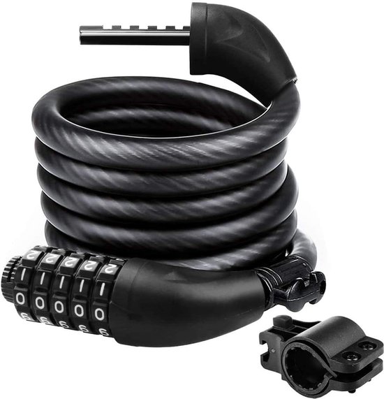 Fiets Lock Kabel Fietsslot - Cycle Lock Hoge Beveiliging Combinatie ...