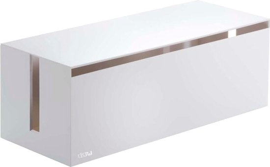Cable Box Web - wit - Organize jouw kabels met deze handige YAMAZAKI ...