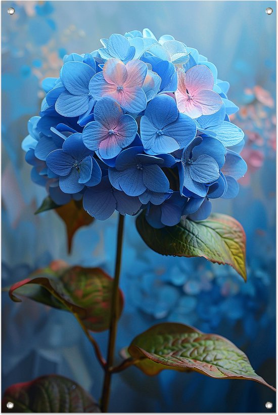 Bloem poster - Plant poster - Tuinposter Bladeren - Poster buiten ...