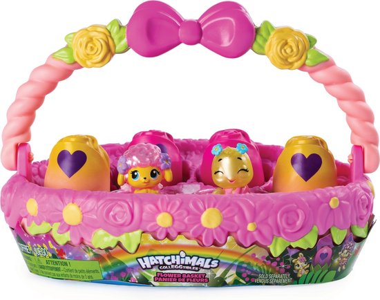 Hatchimals CollEGGtibles Flower Basket 6 pack - Season 5 | bol.com