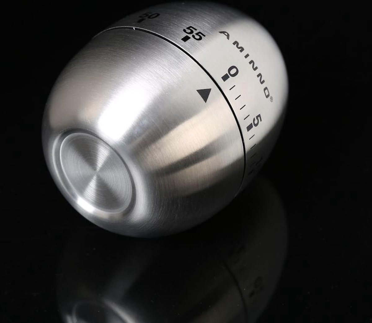 Decopatent® RVS Kookwekker - Eierwekker - Kookwekker analoog metaal ...