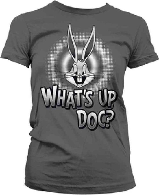 Looney Tunes Dames Tshirt -L- What's Up, Doc Grijs | bol