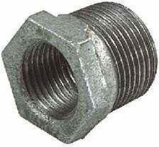 Nefit Ind Nr241 verloopring met binnen en buitendraad 3/4 x1/2 gegalvaniseerd | bol