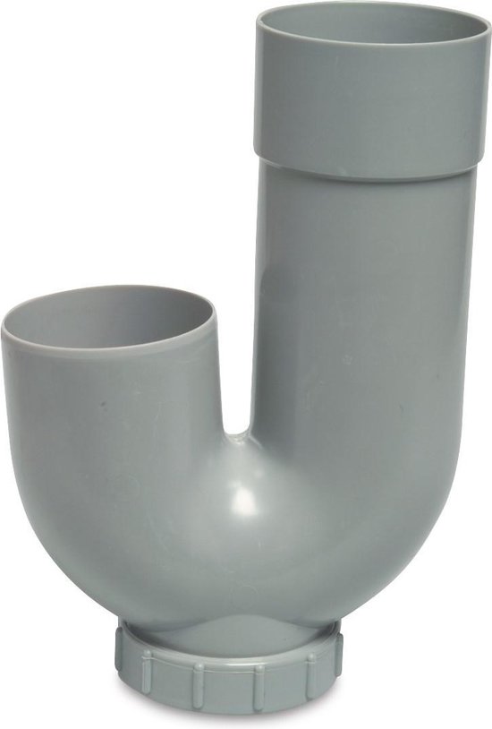 Verloopring PVC-U 70 mm x 100 mm lijmmof x spie grijs | bol