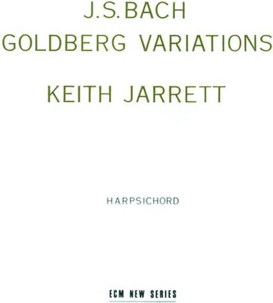 Bach: Goldberg Variations / Keith Jarrett, Keith Jarrett | CD (album ...