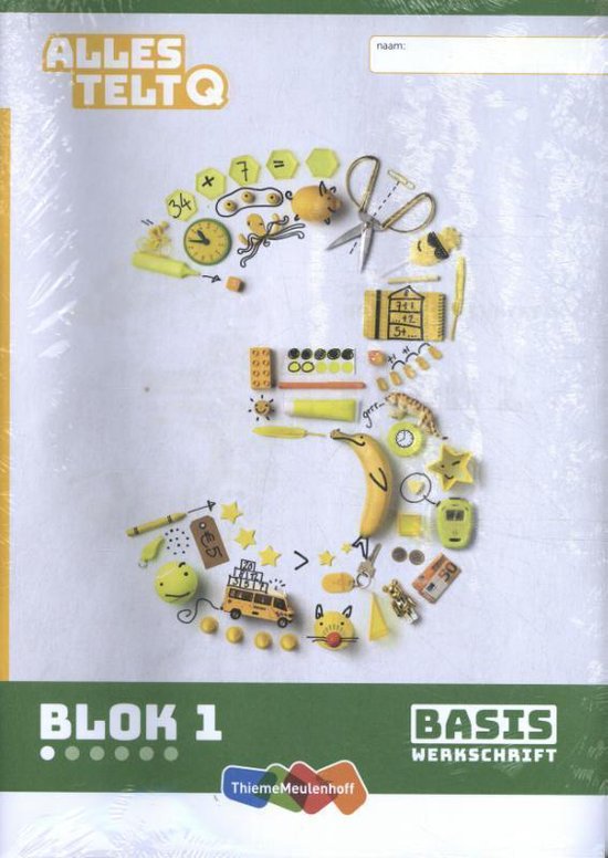Alles telt Q Basiswerkschrift blok 1 t/m 6 groep 3 | 9789006919318 | Boeken | bol