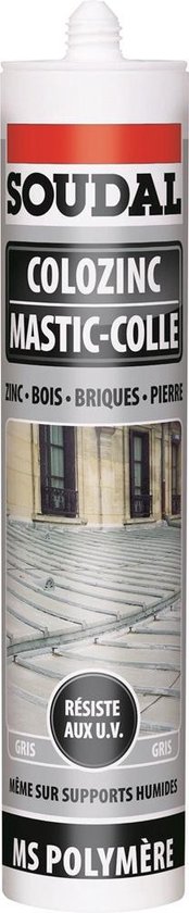 Soudal Zinc Fix 290ml Grijs | bol