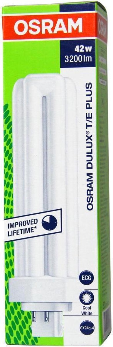 Osram Dulux T/E Plus Spaarlamp 42W 840 4 pin | bol.com