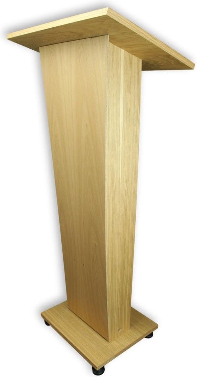 Notenhouten kleur katheder met houten voorplaat Pollux | bol.com