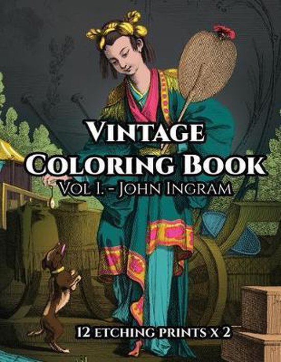 Vintage Coloring Book vol. 1 - John Ingram, Hiltyn Studio ...