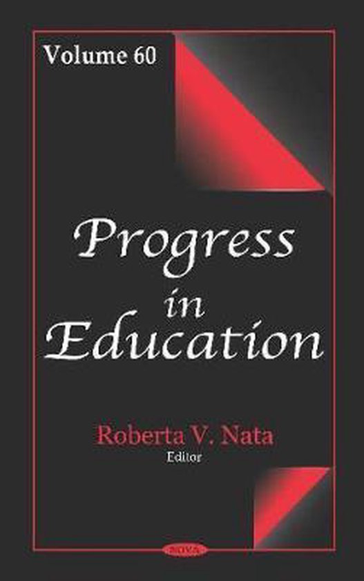 Progress in Education | 9781536159745 | Boeken | bol.com