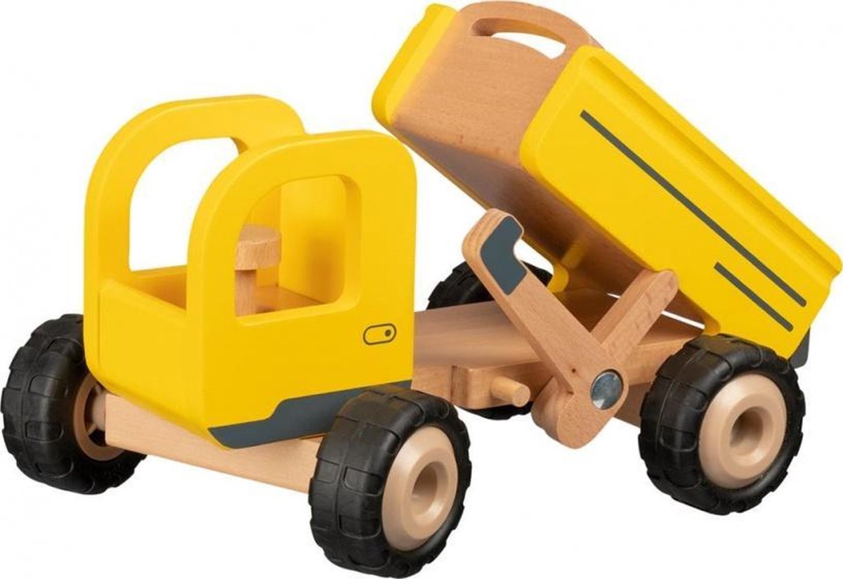Kiepwagen Geel Hout Junior 14,5 X 25 Cm | bol.com