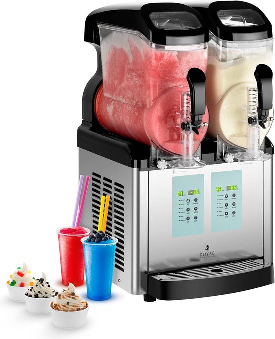 Royal Catering Slush Puppy Machine - Slush maker - 2 x 6 L | bol