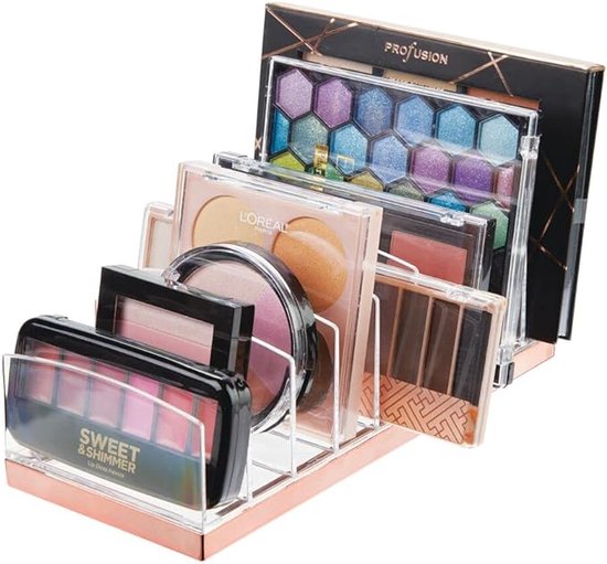 Make-up organizer - opbergruimte voor make-up paletten en andere ...