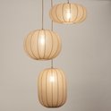 Lumidora Hanglamp 75002 - TACK - 3 Lichts - E27 - Taupe - Metaal | bol
