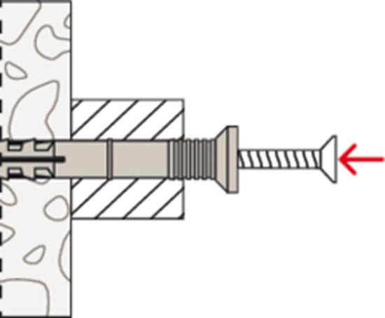 Fischer Slagplug N - 6x60 (Per 15 stuks) | bol