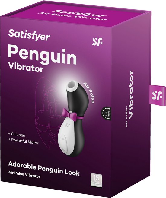 Satisfyer Pro Penguin | clitoriszuiger met 11 intensiteitsniveaus voor ...