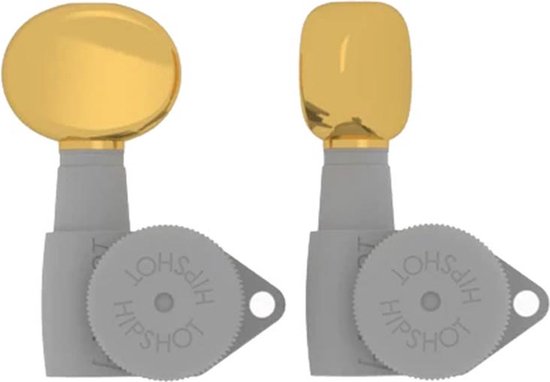 Hipshot HS6B1BTRG butter bean guitar tuner button, gold | bol
