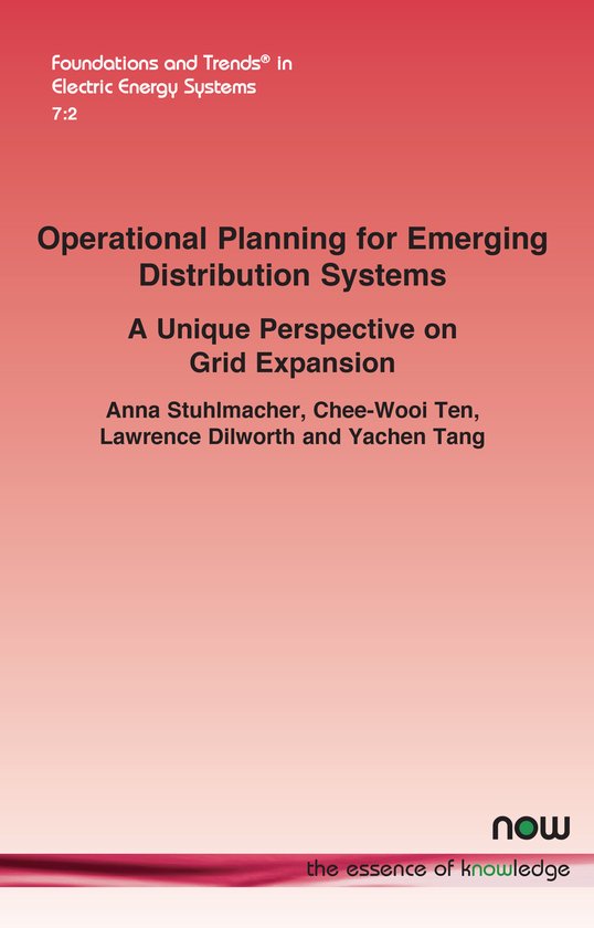Foundations and Trends® in Electric Energy Systems- Operational ...
