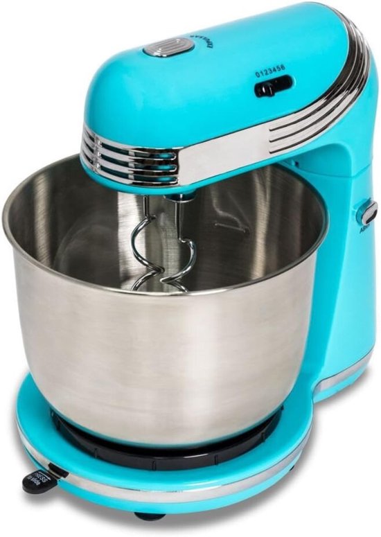 Easy Kneed Mixer -Mixer - 3L - Kneden - Blauw | bol