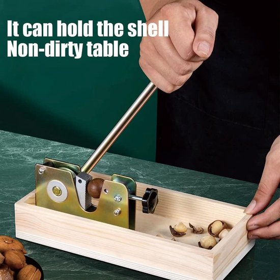 Notenkraker, geschikt voor oudere mensen, notenkraker, walnoot, opent ...