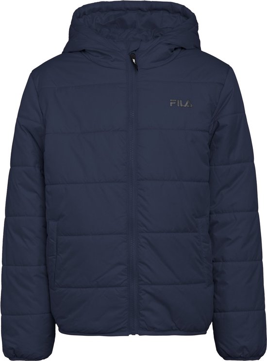Fila Teens Unisex Wattierte Jacke Berghuelen Puff Jacket Black Iris-158/164 | bol